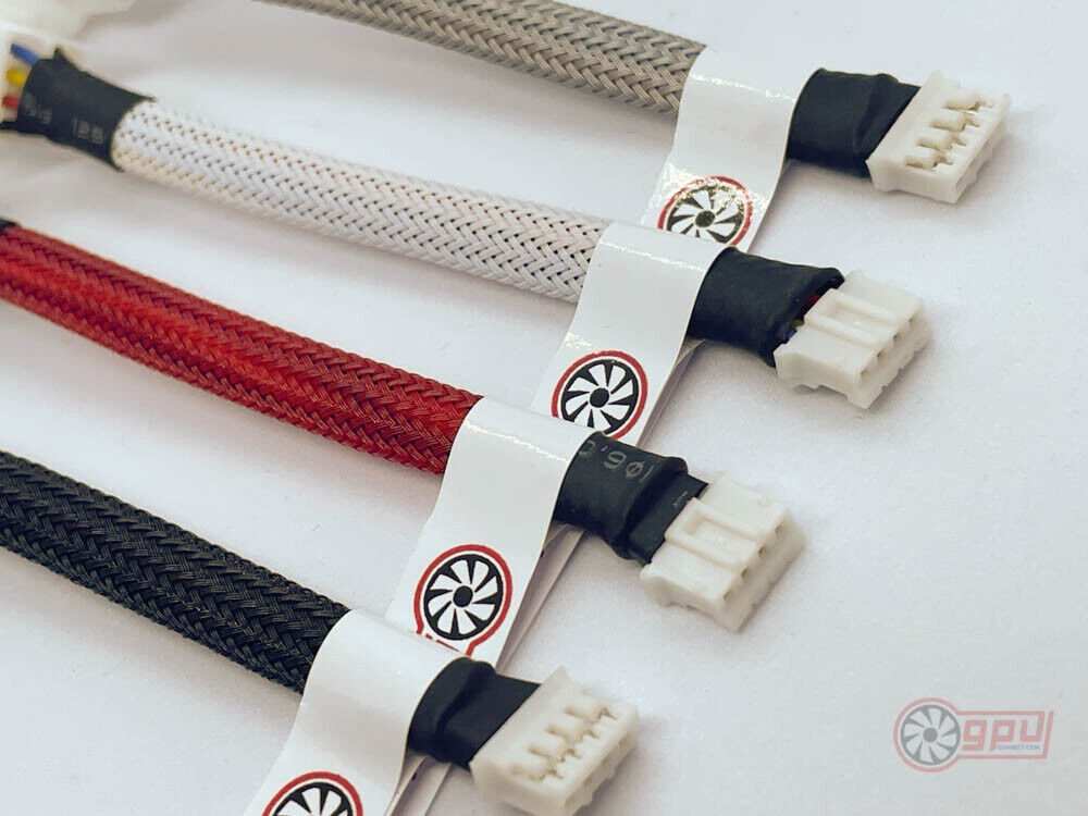 Universal Deshroud Adapter - GPU Mini 4-Pin to Dual PWM Fan Cable ...