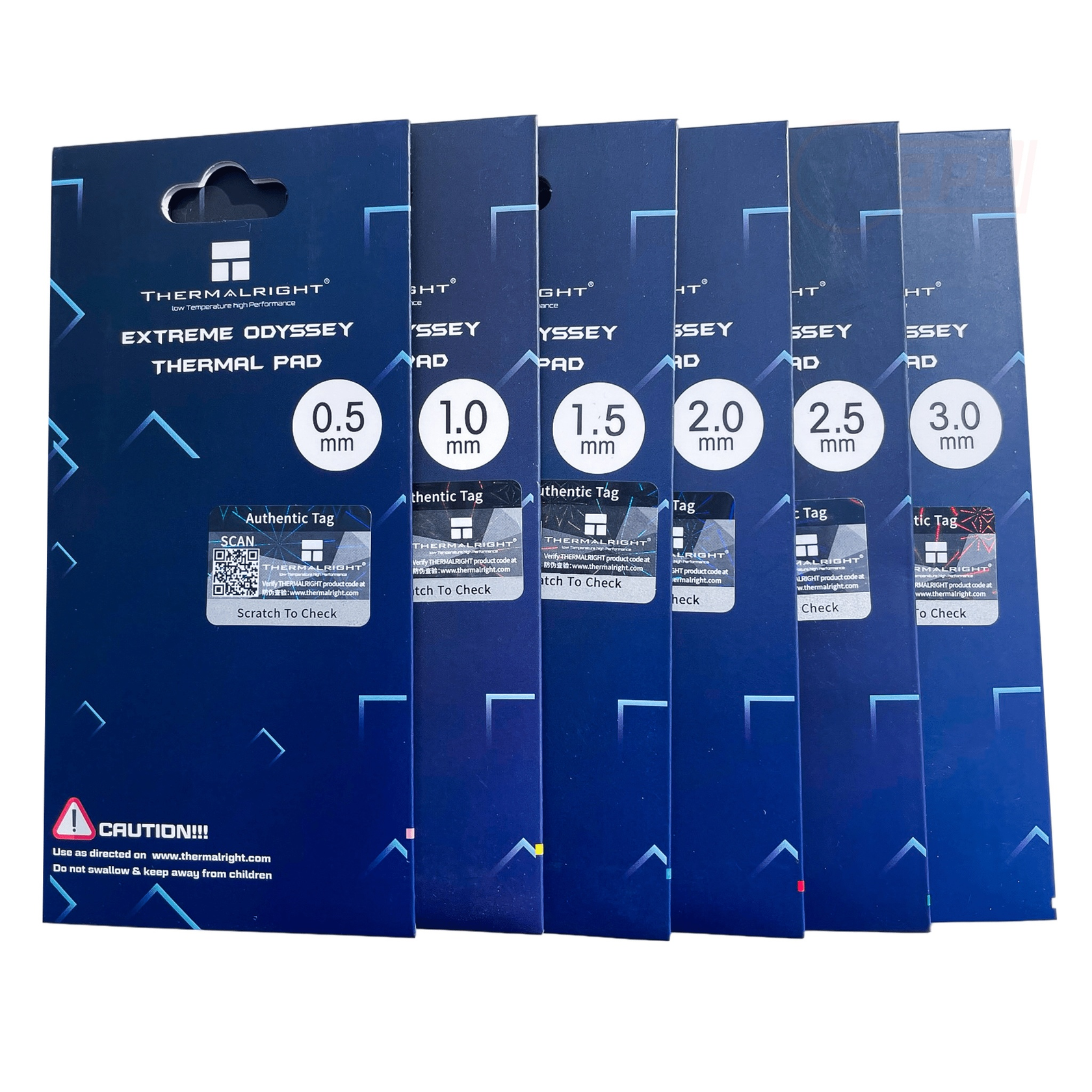 Thermalright Odyssey Thermal Pads for Memory / GPU / NVME - 12.8 W/mK ...