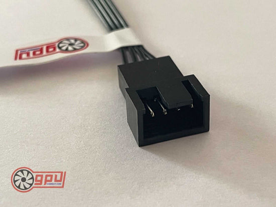 GPU to CPU Fan Adapter 4-Pin PWM Cable for Graphics Cards PH2.0 Mini ...