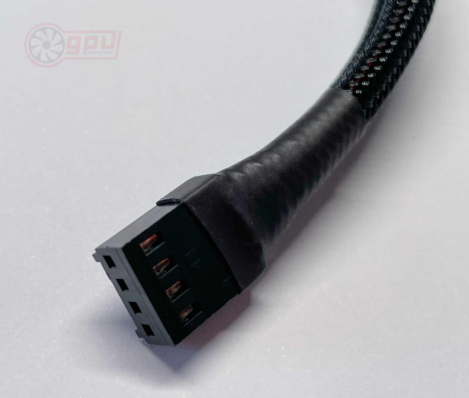 PREMIUM 2-Way PWM Fan Y-Splitter Cable 4-Pin Extension Lead CPU 26cm ...