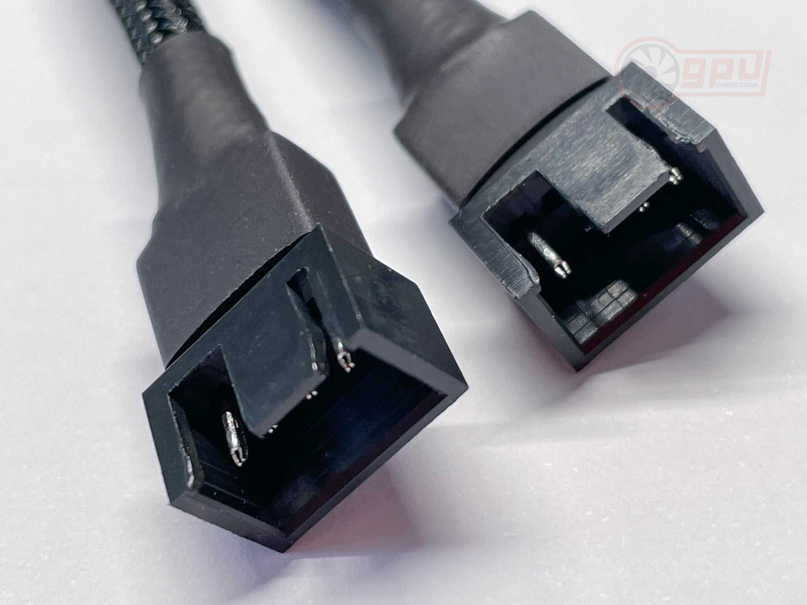 PREMIUM 2-Way PWM Fan Y-Splitter Cable 4-Pin Extension Lead CPU 26cm ...