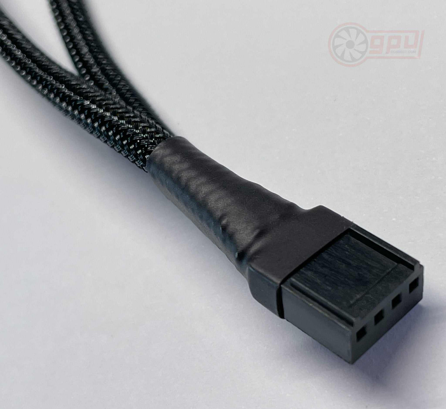 PREMIUM 2-Way PWM Fan Y-Splitter Cable 4-Pin Extension Lead CPU 26cm ...