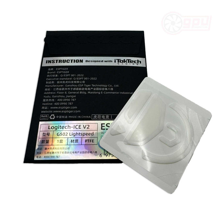 Tiger Gaming ICE V2 Mouse Feet - Logitech G502 HERO LIGHTSPEED ...